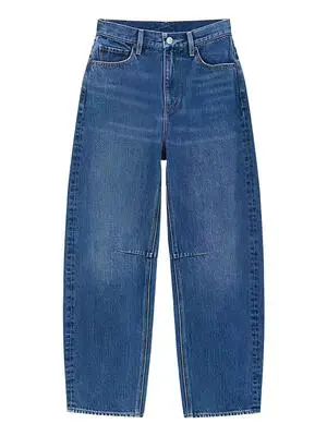 HEY JOANIE Pleated Jeans - Blue