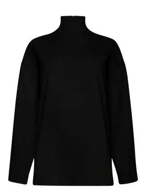 Wardrobe.NYC Turtleneck Long Sleeve Top - Black