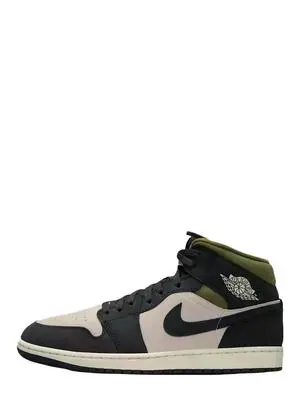 JORDAN 1 Mid Se Lace-up Sneakers - Black