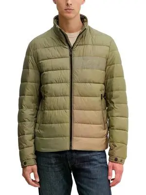 BOSS H-cenitos Logo Puffer Jacket - Green