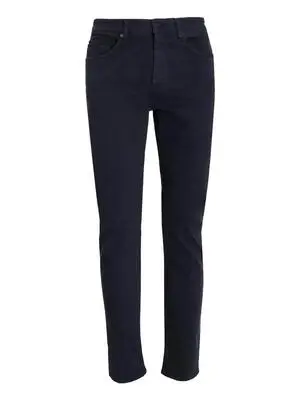 BOSS Five-pocket Cotton Trousers - Black