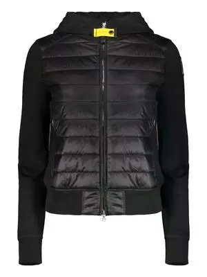 PARAJUMPERS Quilted Zip-up Jacket - Black