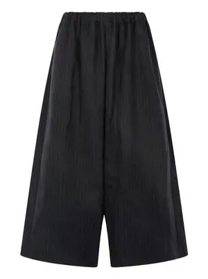 COMME DES GARÇONS Pinstriped Elasticated Trousers