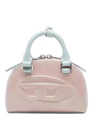 DIESEL® 1dr Dome Embossed Crossbody Bag - Pink
