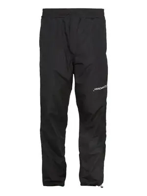 HINNOMINATE Logo-embroidered Trousers - Black