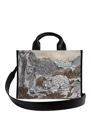 INOUI EDITIONS Printed Tote Bag - Neutrals