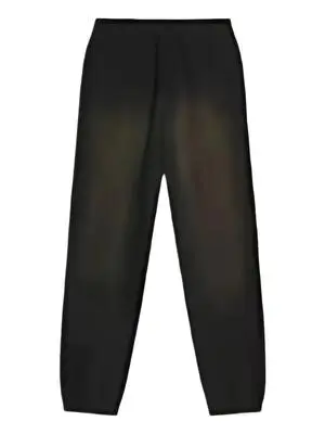 GOLDEN GOOSE Logo-embroidered Track Trousers - Black