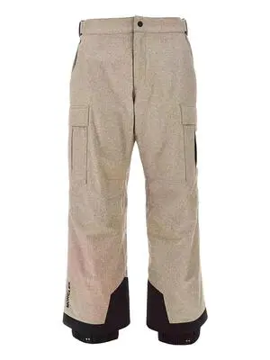 Moncler Cargo-pocket Ski Pants - Neutrals