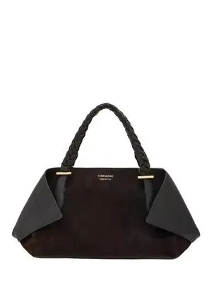 FERRAGAMO Medium Folded Shoulder Bag - Brown