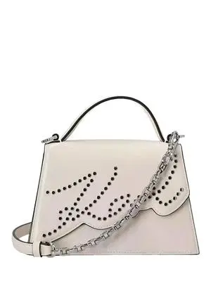 Karl Lagerfeld Studded Tote Bag - Neutrals