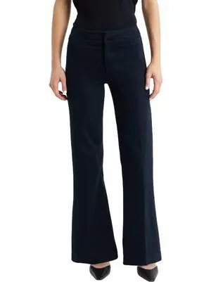 Paige Leenah Welt Pocket Wide Leg Jeans - Control