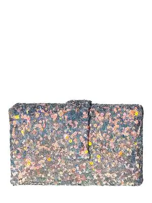 SIMITRI Sequin Embellished Clutch - Orange
