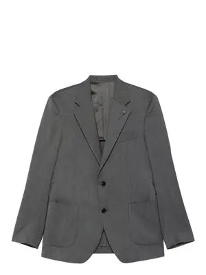 LARDINI Button-up Blazer