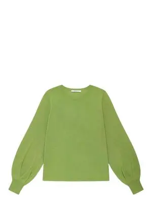 Malìparmi Balloon-sleeve Sweater - Green