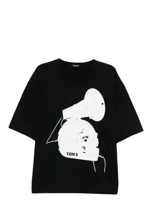UNDERCOVERISM Crew-neck T-shirt - Black