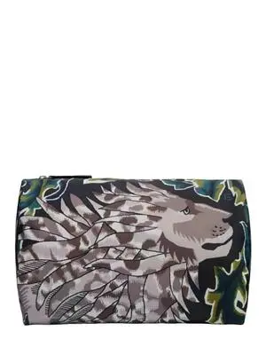 INOUI EDITIONS Animal-Print Clutch Bag