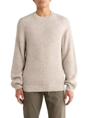 Carhartt Work In Progress Firth Oversize Ribbed Crewneck Sweater - White