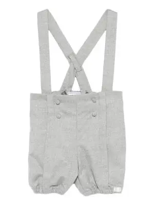 TARTINE ET CHOCOLAT Pants With Suspenders - Grey