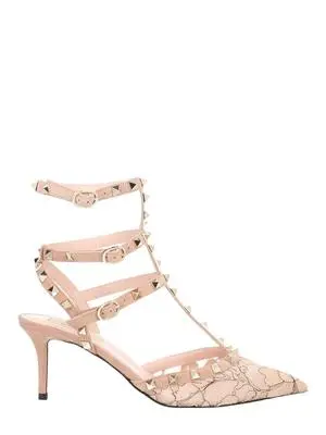 Valentino Garavani Rockstud Pumps - Nude