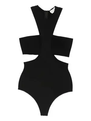 Alexander McQueen Cutout Top - Black
