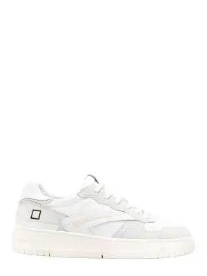 D.a.t.e. Torneo Panelled Lace-up Sneakers - White