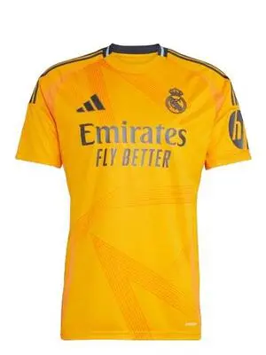 Adidas Real Madrid 24/25 Away Jersey - Crew Orange