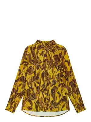 Malìparmi Floral Print Balé Da Lily Shirt - Yellow