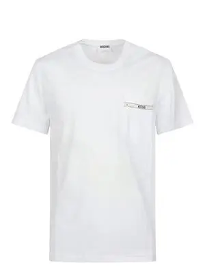 Moschino Pocket Crew-neck T-shirt - White