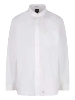 J.PRESS Button-down Pocket Shirt - White