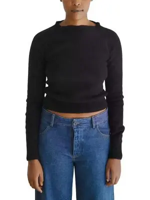 BASERANGE Tier Cashmere Sweater - Black