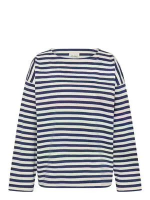 Posse Haisley Striped T-shirt - White