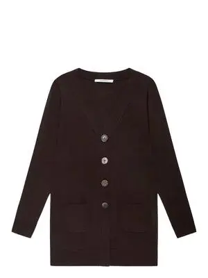 Malìparmi Button Patch-pocket Cardigan - Brown