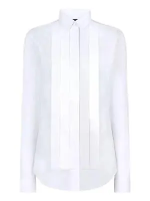 TOM FORD Pleated Shirt - White