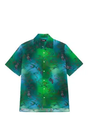 Ahluwalia Printed Short Sleeve Shirt - Green