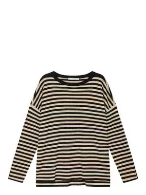 Malìparmi Striped Top - Black