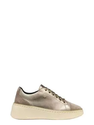 Geox Sunnetty Zip Detail Trainers - Brown