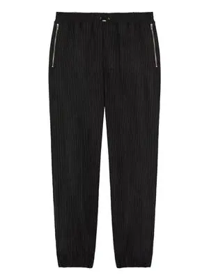 Ahluwalia Zip-pocket Drawstring Trousers - Black