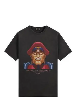 Kith X Capcom M. Bison Vintage Tee Shirt - Black