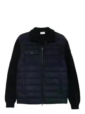 Moncler Pocket Zip Sweater - Blue
