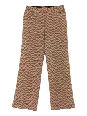Missoni Zigzag Trousers - Brown