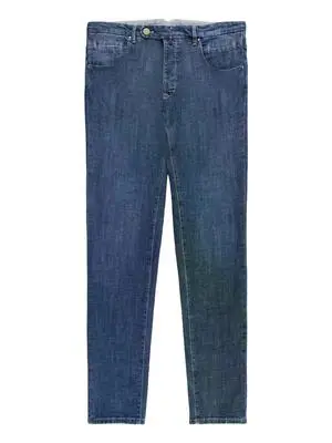 SLOWEAR Five-pocket Tailored Trousers - Blue