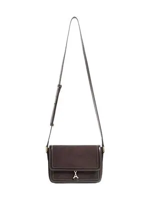 Manière De Voir Misha Textured Crossbody Bag - Brown