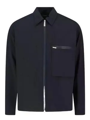 Herno Zip-pocket Shirt Jacket - Black