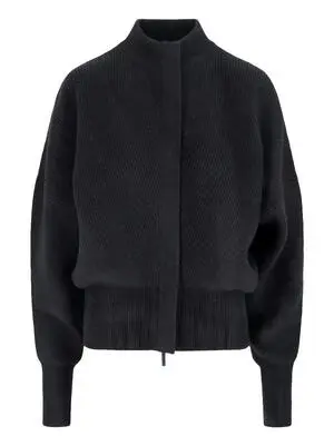 SA SU PHI Minerva Cardigan - Black