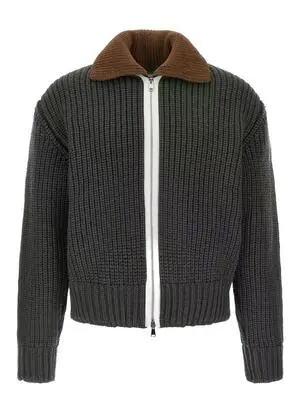 NAMACHEKO Evan Zip-Up Cardigan Grey