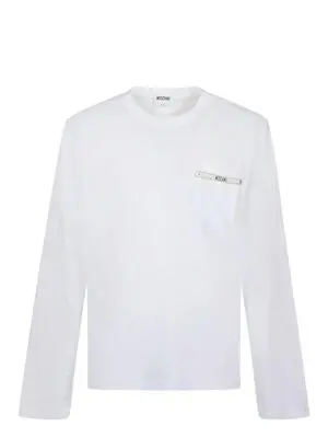 Moschino Pocket Long-sleeve T-shirt - White