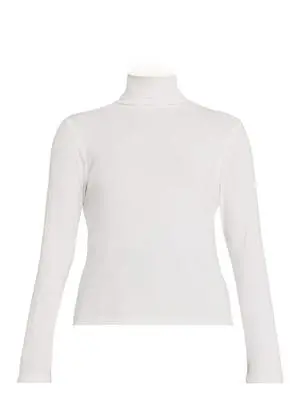 Vince Essential Long-sleeve Turtleneck - Off White