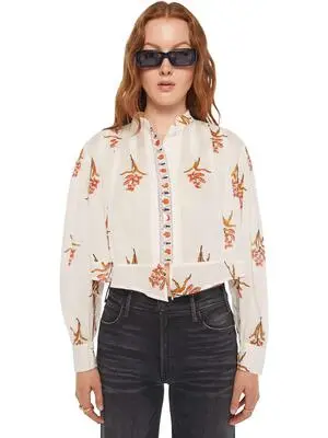 Alix Of Bohemia Ryland Floral Print Shirt - White