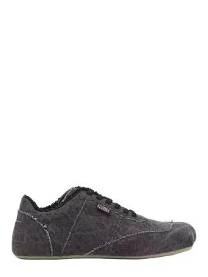 MAISON MARGIELA Frayed-trim Sneakers - Grey