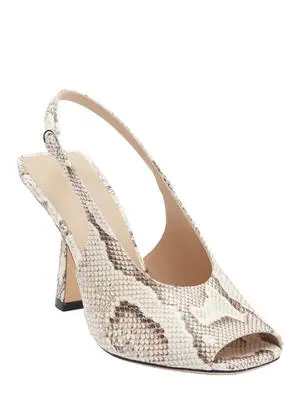 STUART WEITZMAN Val Slingback Sandal - Cream